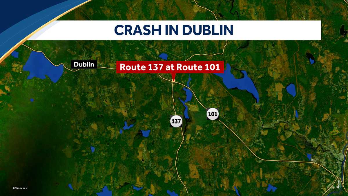 Dublin, New Hampshire crash: 4 people injured