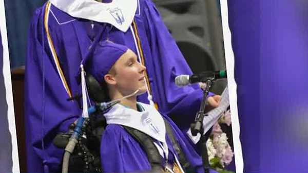 Young man with Duchenne Muscular Dystrophy shares story of hope