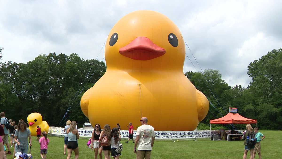 World's largest rubber duck has returned to Pennsylvania