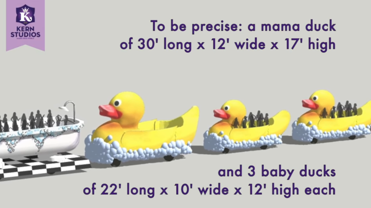 Watch how Kern Studios created these new rubber duck floats for Muses