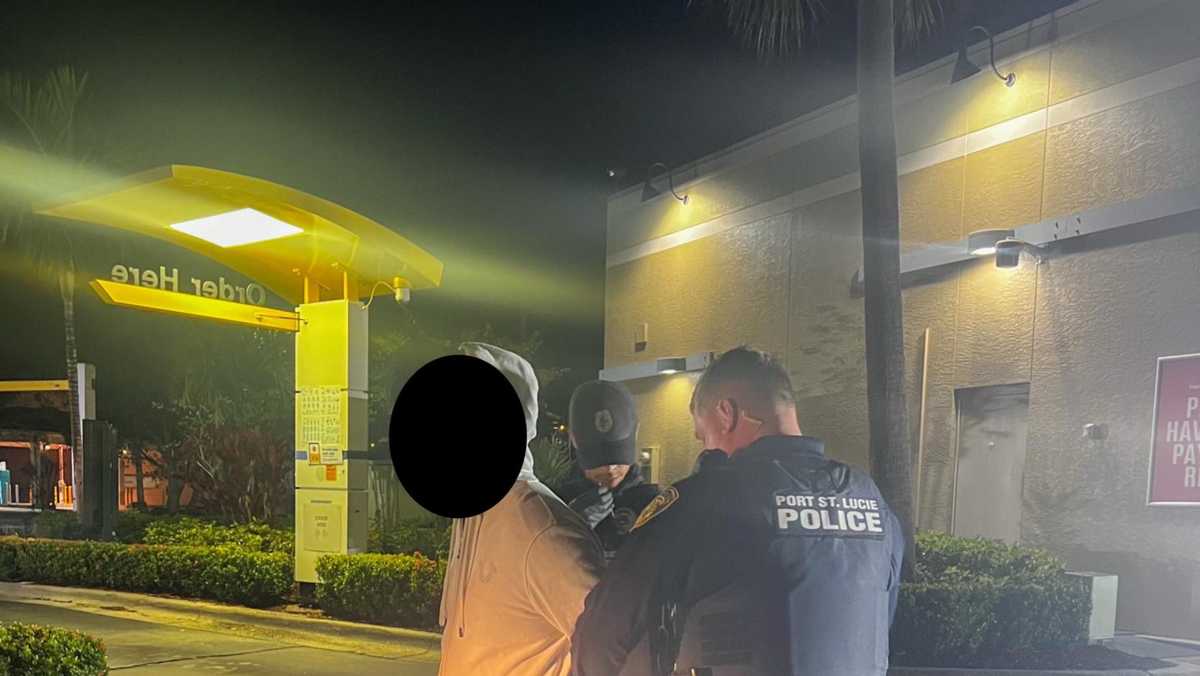 Florida man busted for DUI after crashing in McDonald's drive-thru lane