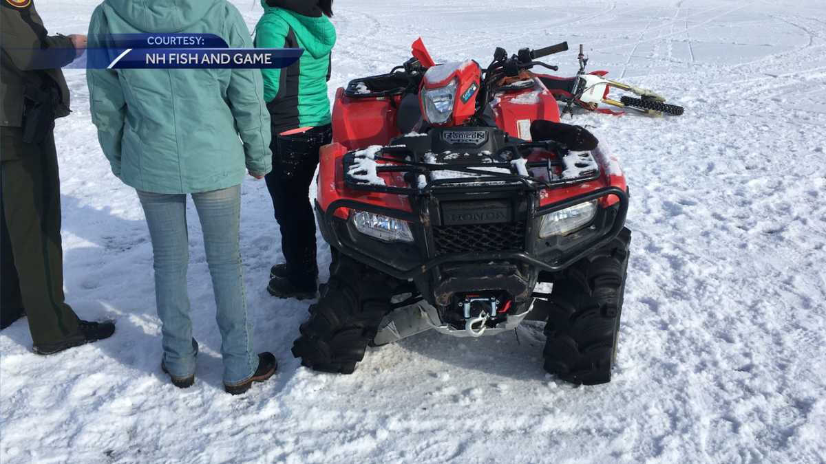 Man suffers head injury in accident with ATV, dirt bike