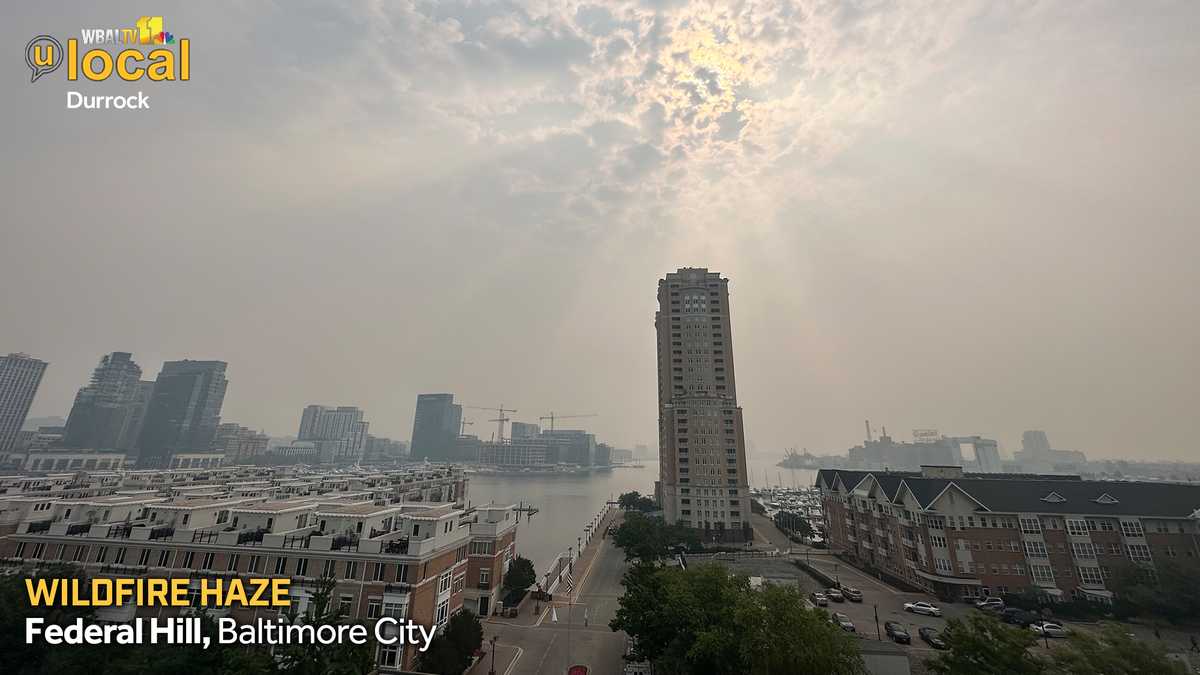 Smoke in Maryland from Canada wildfires | Photos