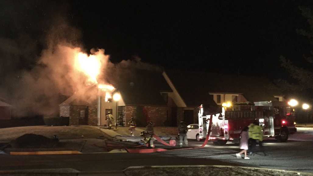Fire in Adams County rips through apartment building