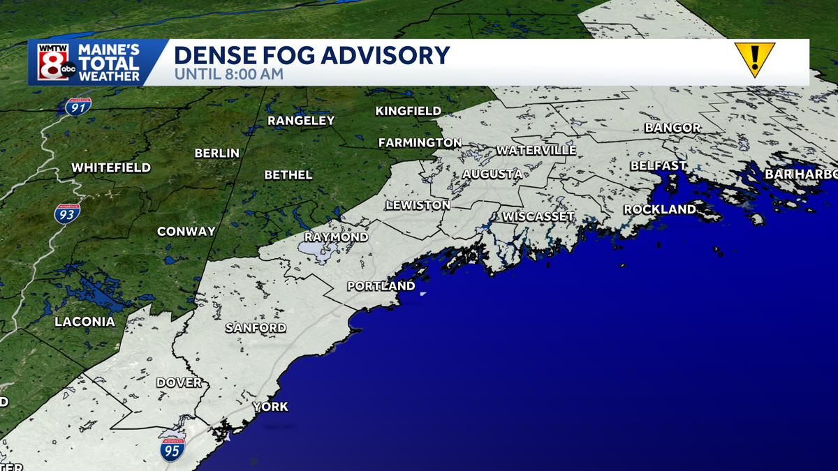 Impact Weather: Visibility dropping across Maine