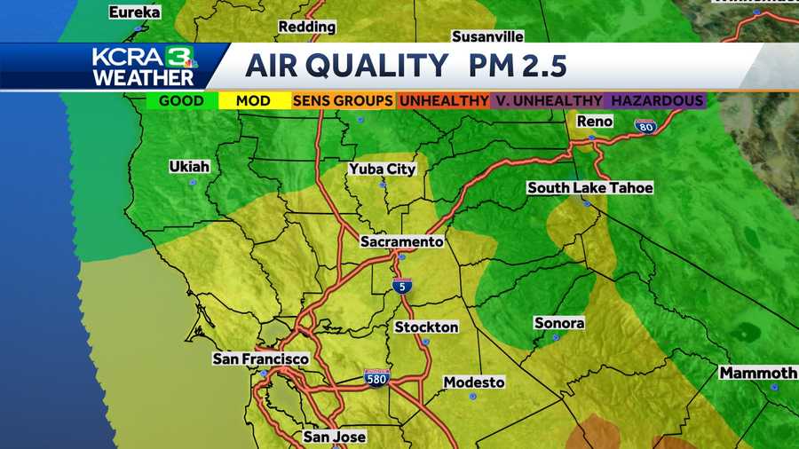 NorCal forecast: More Valley fog, haze Thursday