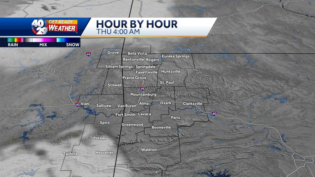 Northwest Arkansas Weather Maps – KHBS/KHOG Channel 40/29