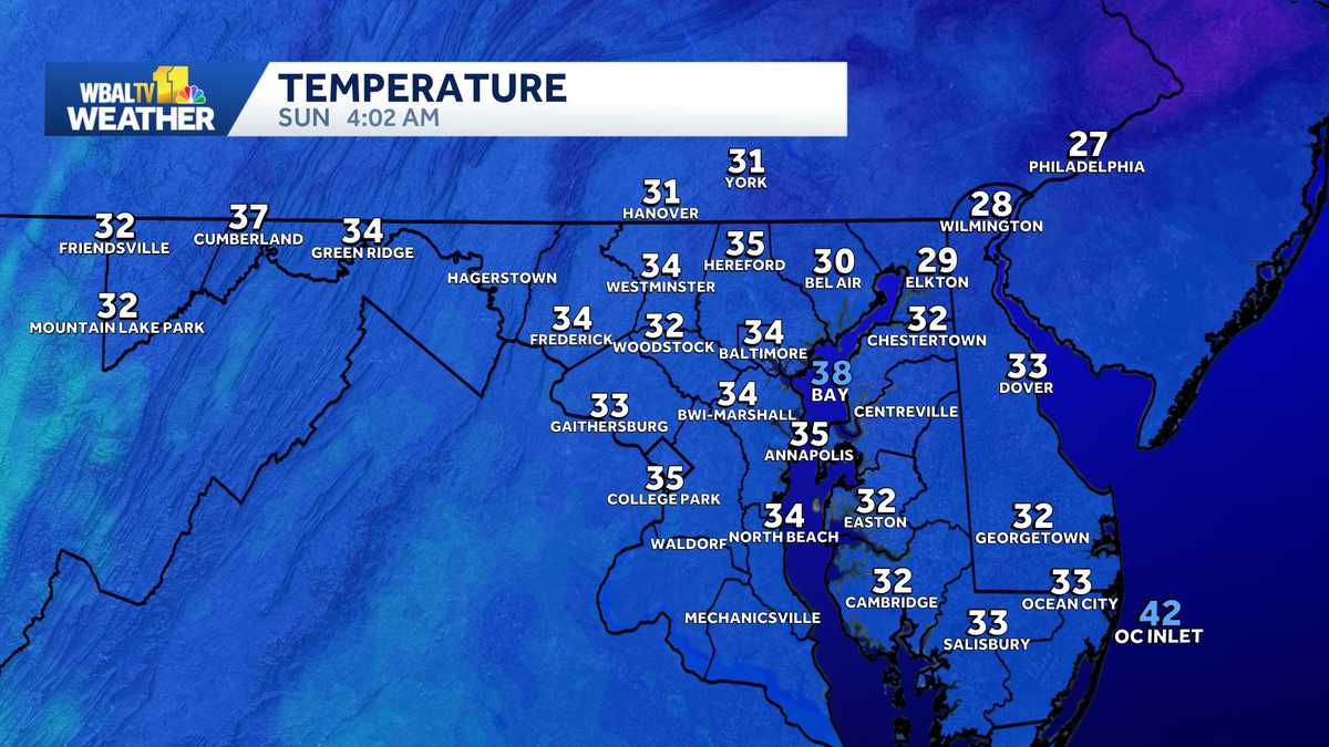 Baltimore Weather: WBAL Weather Maps, 7-Day Forecast
