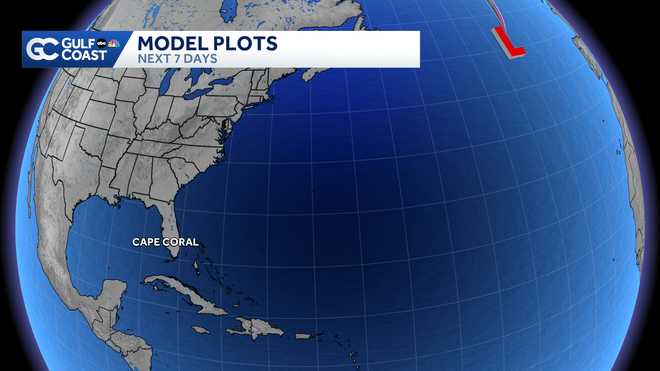 Latest maps, track and spaghetti model plots for potential Imelda