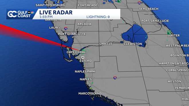 Tropical moisture set to bring impressive rainfall totals to SWFL