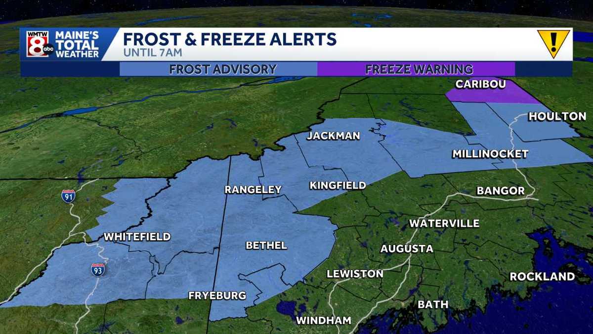 Most of Maine under winter weather advisory ahead of snowstorm