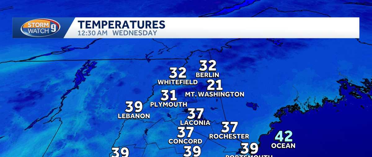 NH forecast: Bitterly cold start to week