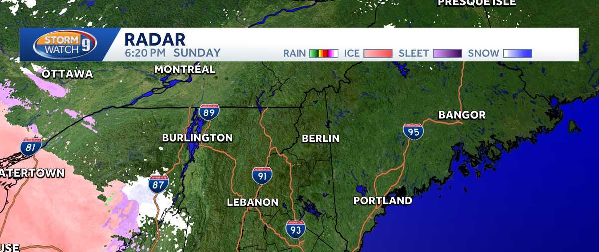 NH weather forecast: Severe storms for Wednesday