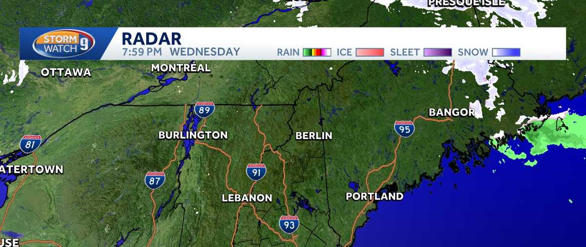 New Hampshire snow forecast for Dec. 8, 2021