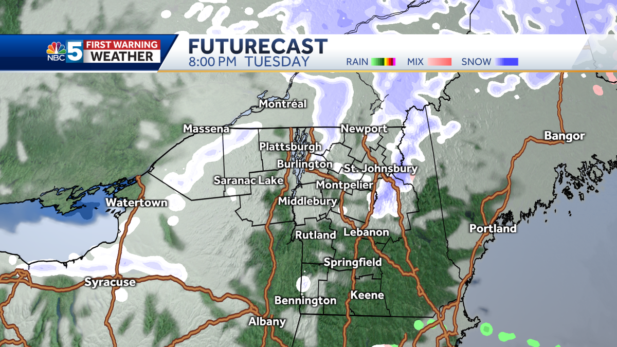 Futurecast: Hour-by-hour forecast