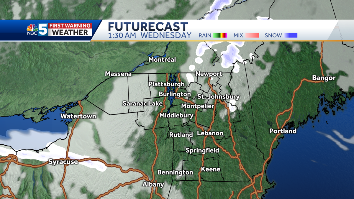 Futurecast: Hour-by-hour forecast