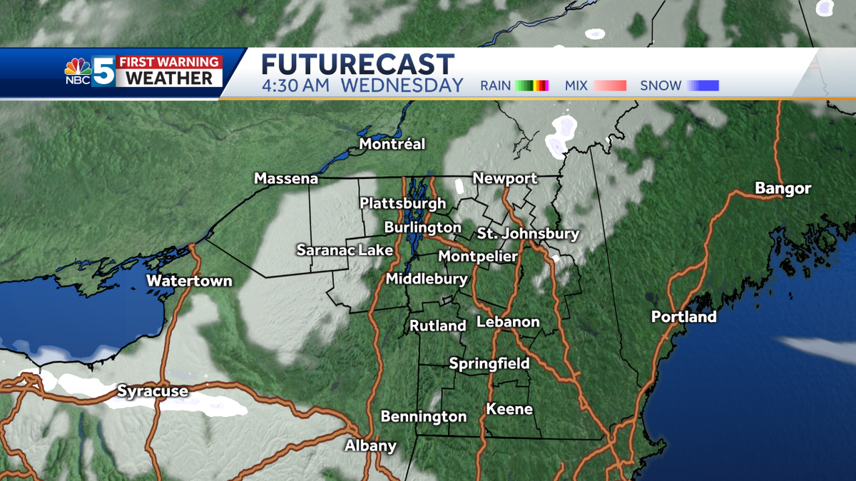 Futurecast: Hour-by-hour forecast