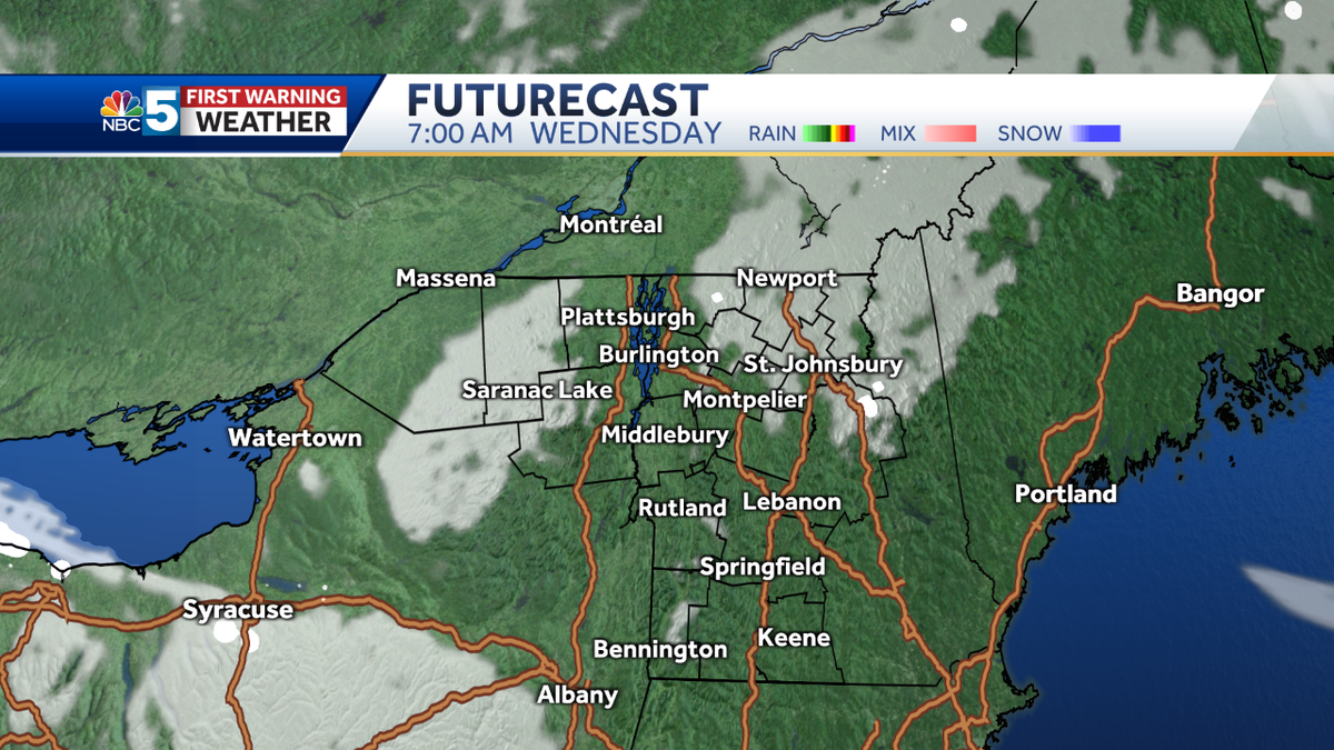 Futurecast: Hour-by-hour forecast