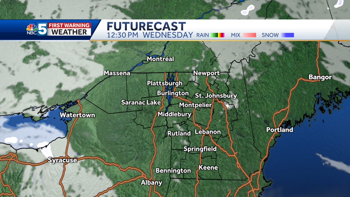 Futurecast: Hour-by-hour forecast