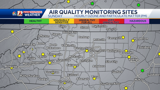 Air Quality Images: AQI Map, Wildfire Smoke Forecast, Dust Plume