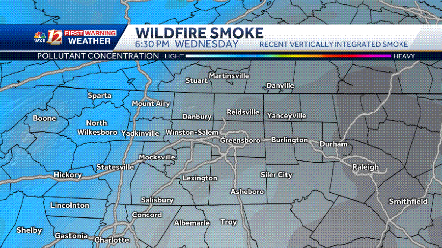 How to find fires near you in North Carolina, HIGH fire danger