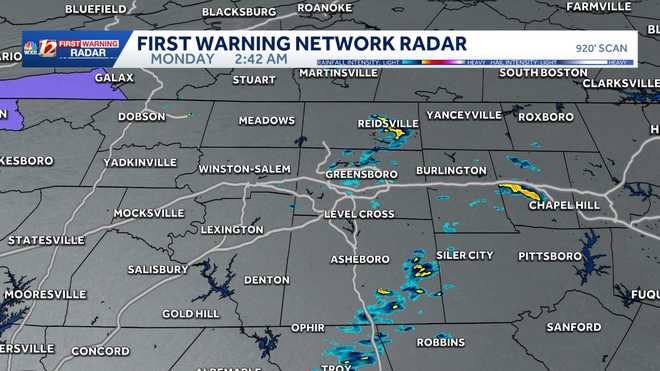 A gloomy Friday in North Carolina, warmer weekend ahead