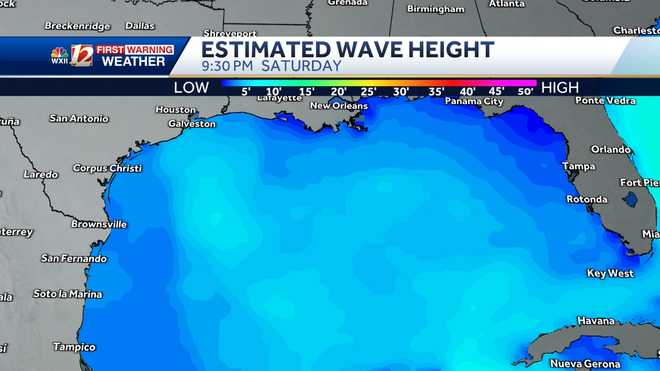 Tracking Post-Tropical Rafael in the Gulf of Mexico