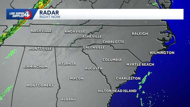 South Carolina: Winter storm maps, radar