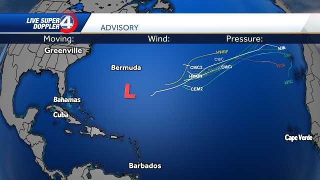 Latest spaghetti models, track for Tropical Storm Sara