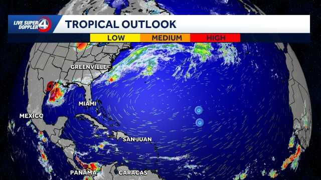 Cristina degenerates into a weak trough of low pressure