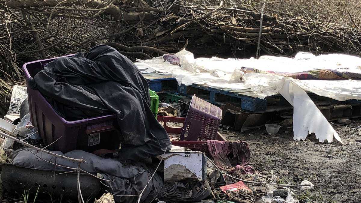 Trash continues to pile up along American River Parkway