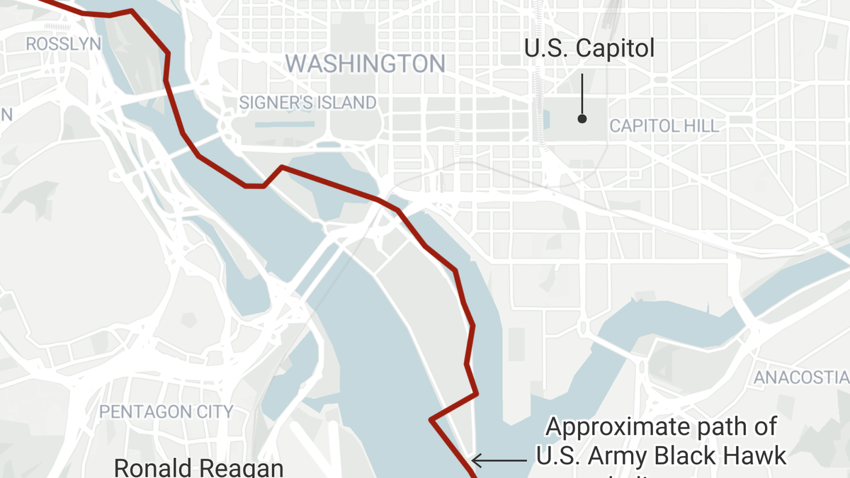 New details discovered before aircraft collision in D.C.