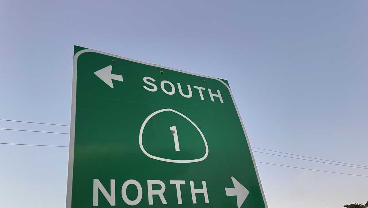 Most of Highway 1 is back open after rockslide