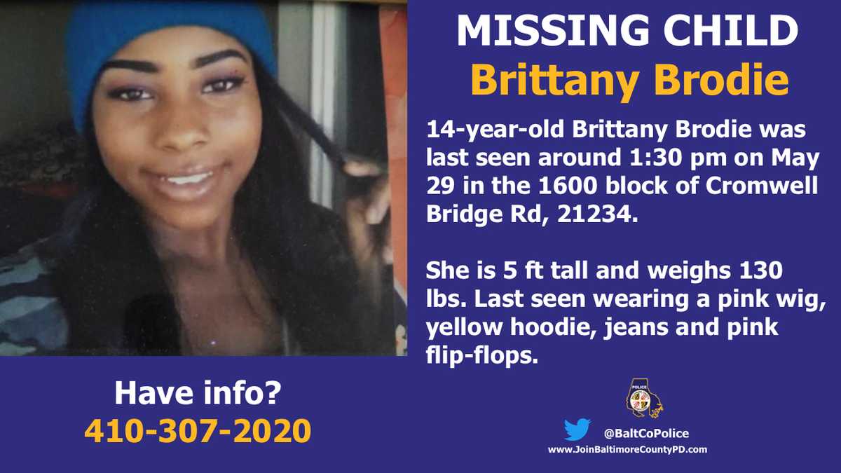 Police Need Help Locating Missing 14 Year Old Girl From Parkville