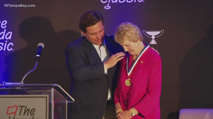 DeSantis awards third Florida Medal of Freedom at Palm Beach Gardens event