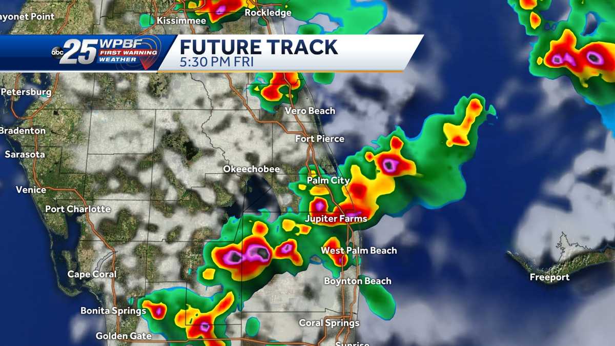 South Florida weather: Strong storms, wind, hail, flooding Friday