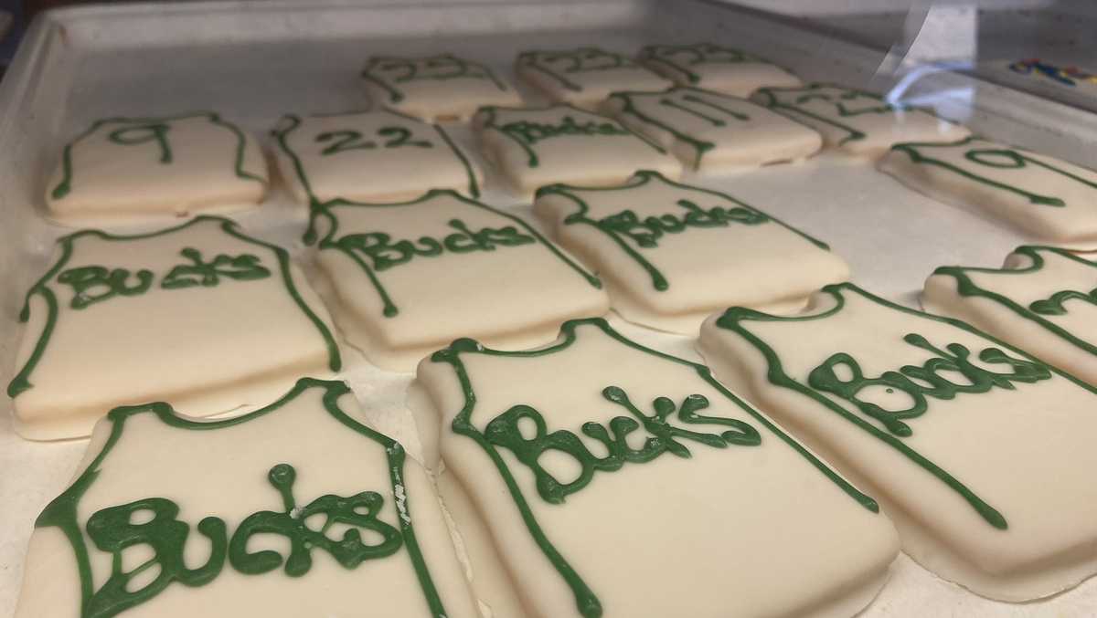 Milwaukee bakery turns out new Bucks-themed goodies