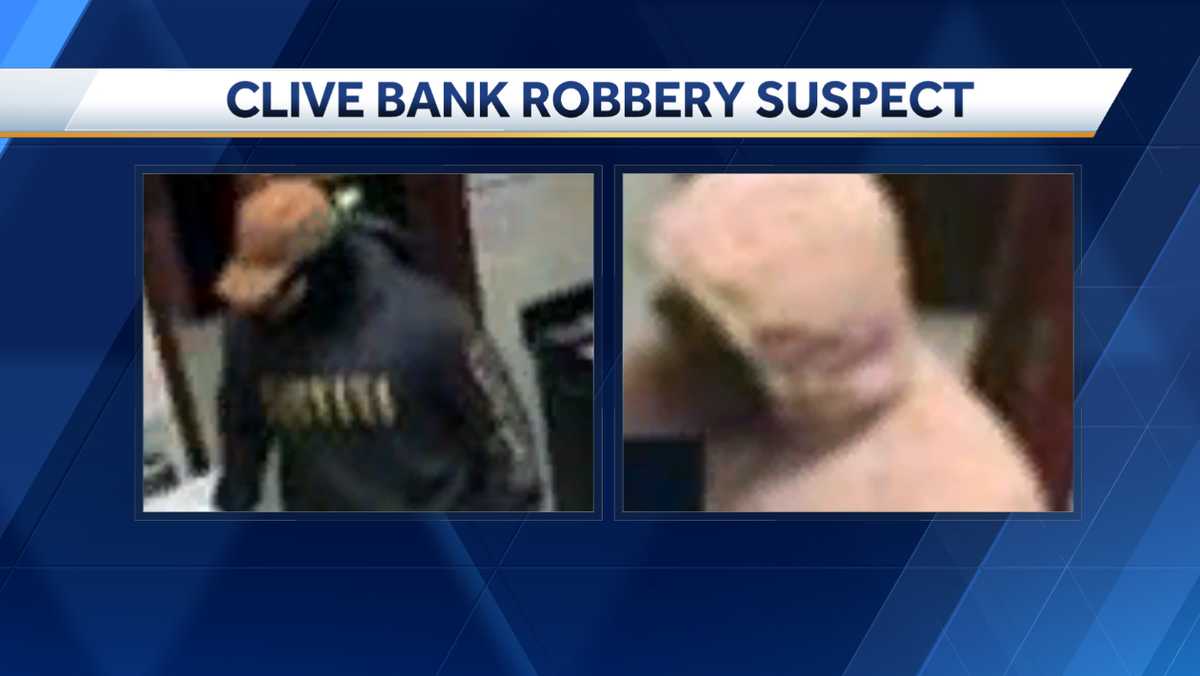 Images of Clive bank robber released