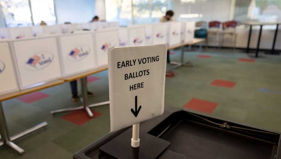 Early voting locations on the Central Coast