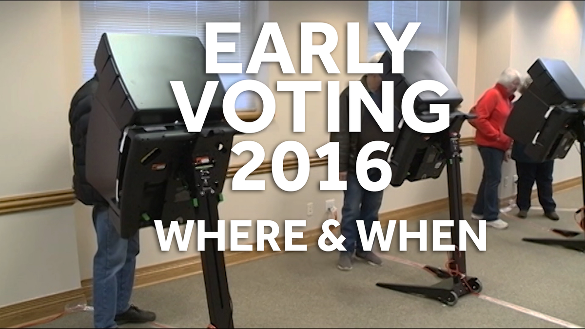 COMMITMENT 2016: Early Voting: Where & When