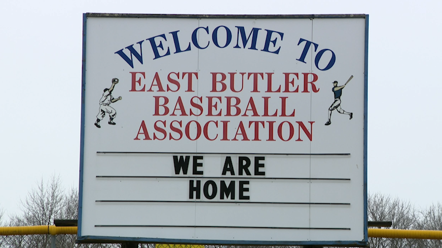 East Butler Baseball back at home field after more than a year