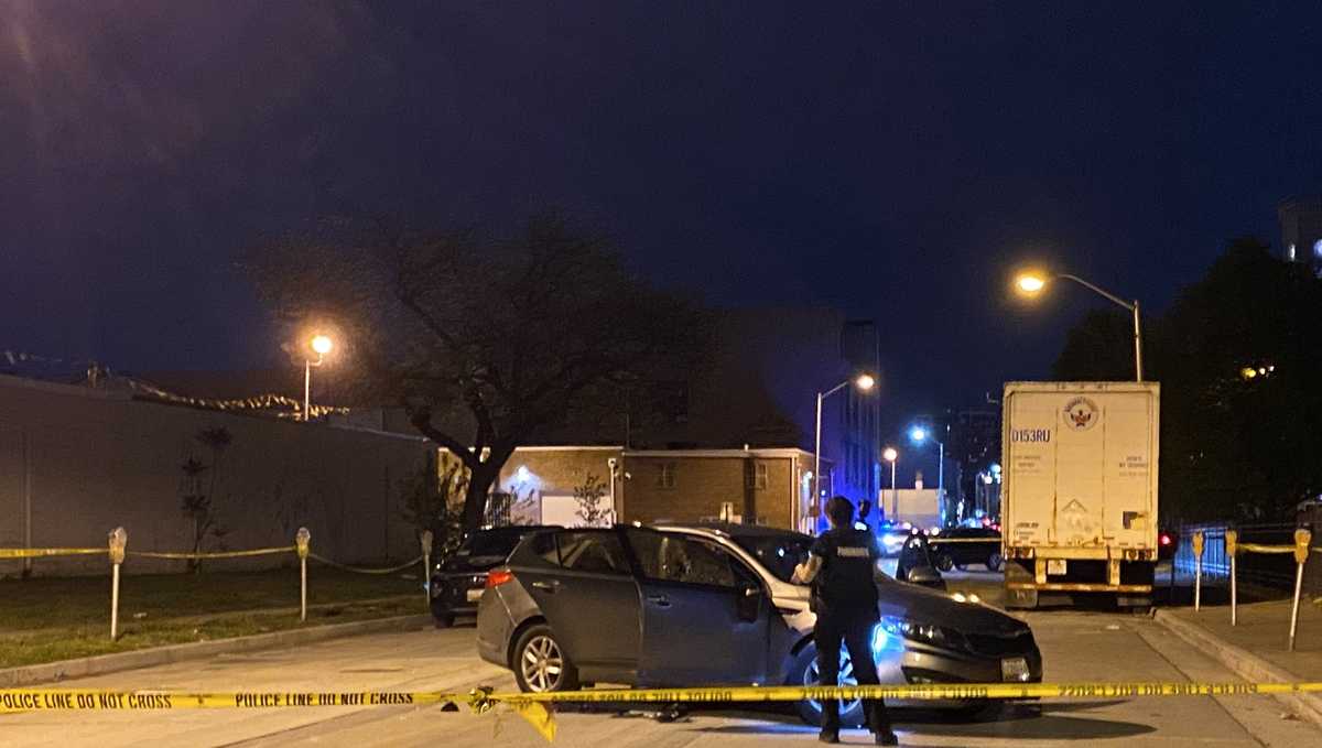 Young people seriously injured in triple shooting