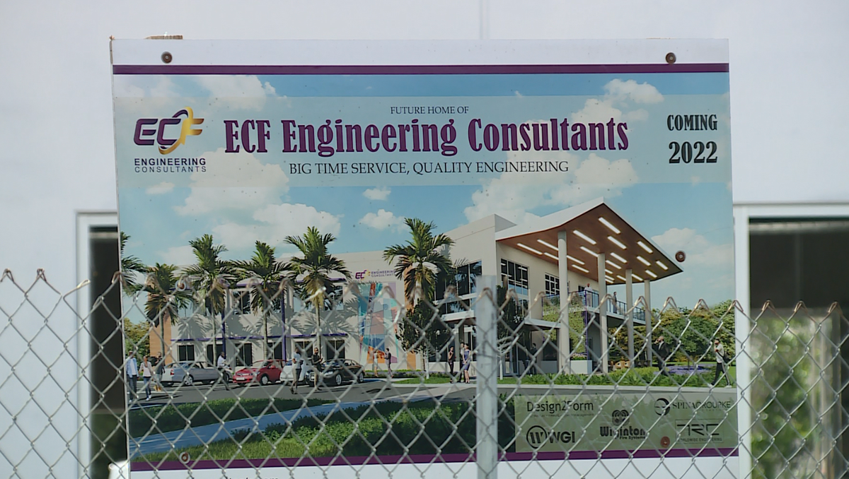 Black-owned, female-led business partnering with other businesses for construction project