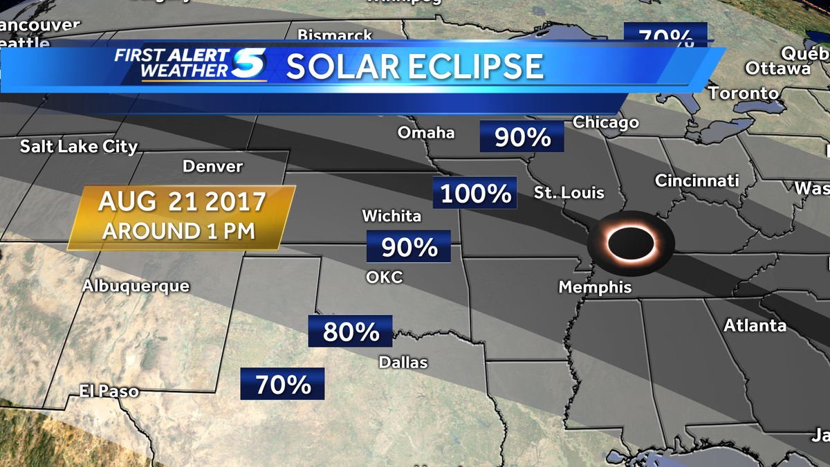 Here is what you will see with next month's solar eclipse
