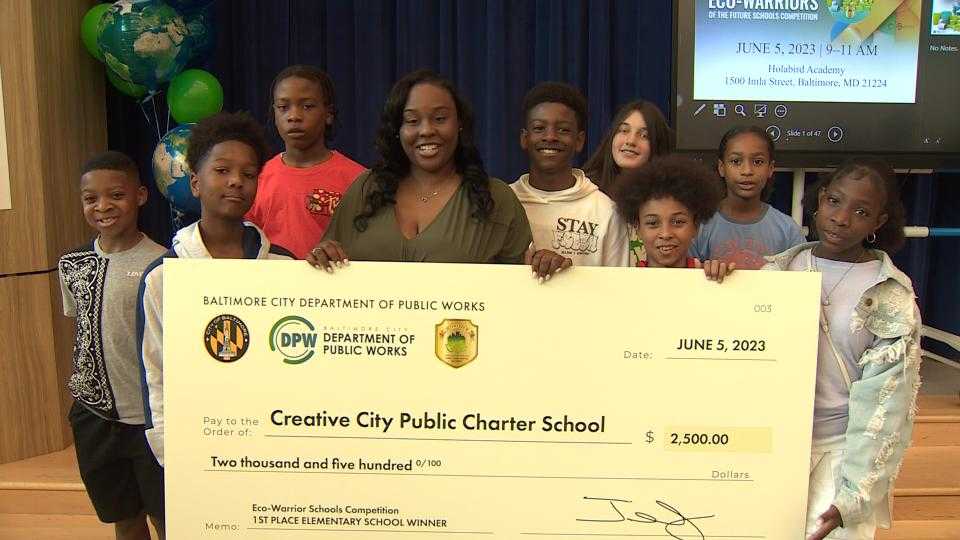 Students awarded for helping environment in new competition