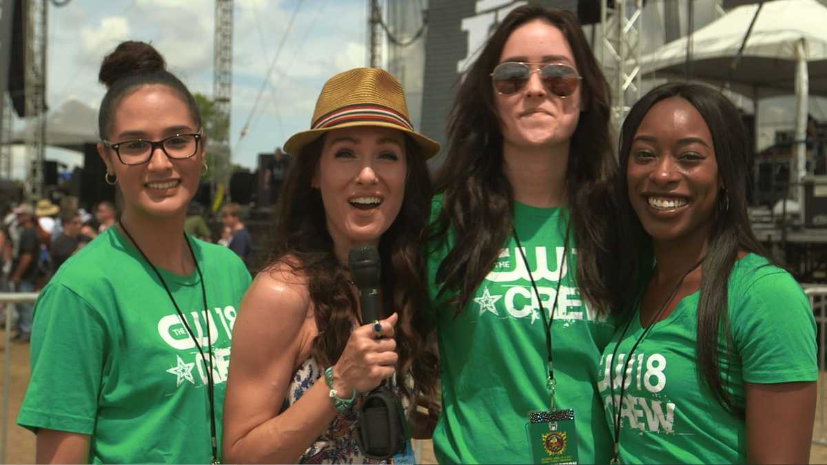 The CW18 Crew at Earthday Birthday 24