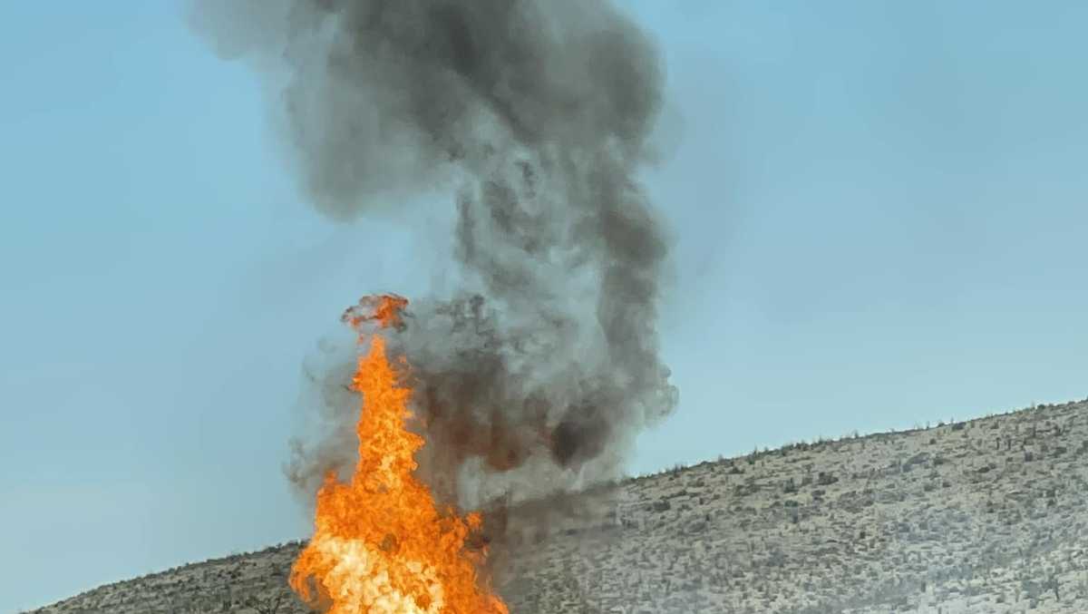 Crews respond to pipeline explosion in Eddy County