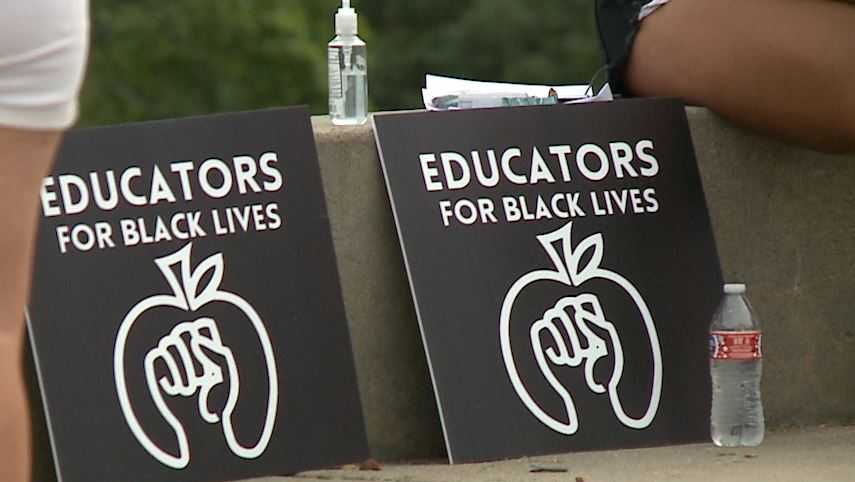 Educators for Black Lives Matter host rally, call to make changes in ...