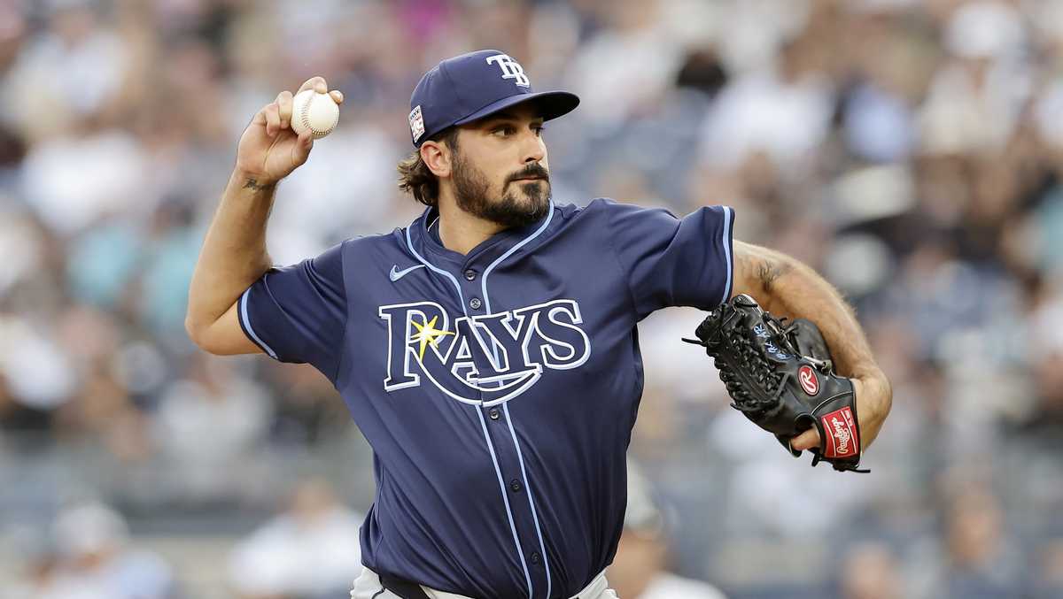 Orioles acquire Tampa Bay Rays pitcher Zach Eflin