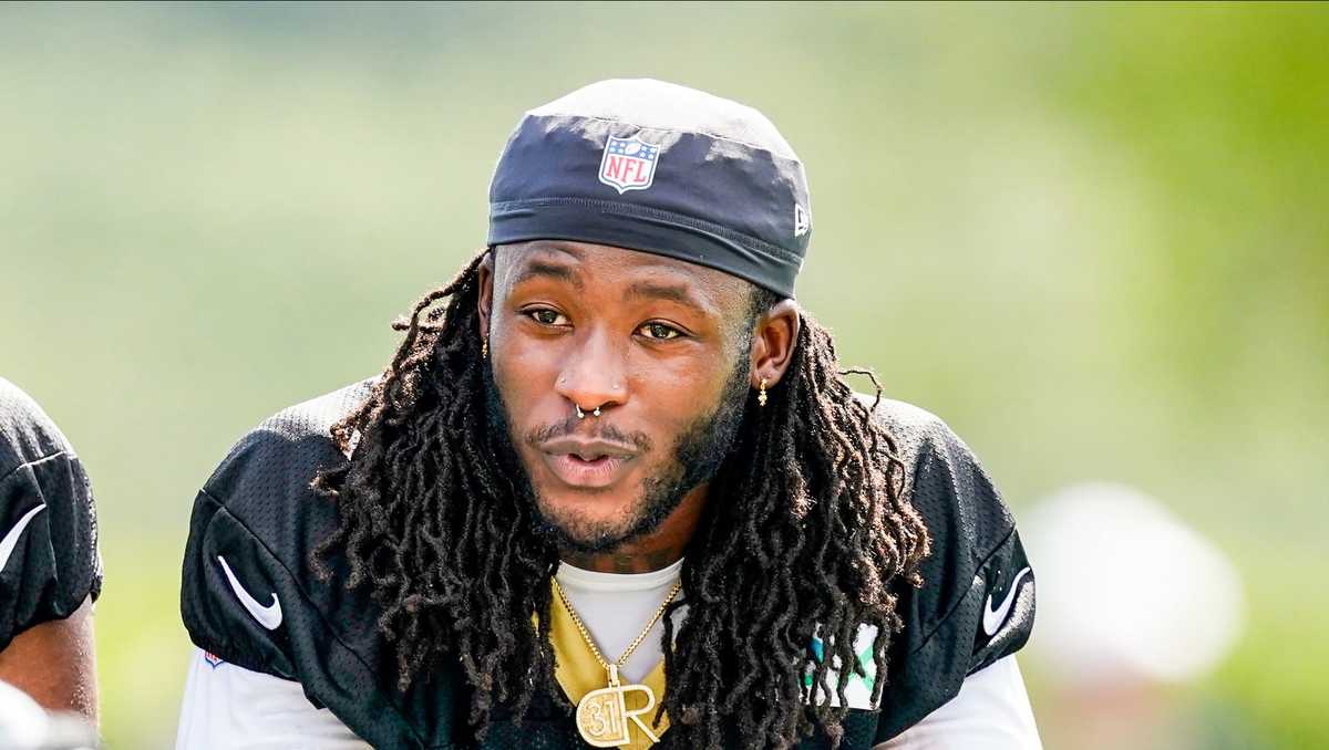 VIDEO: Alvin Kamara on facing ferocious Bucs defense and missing ...